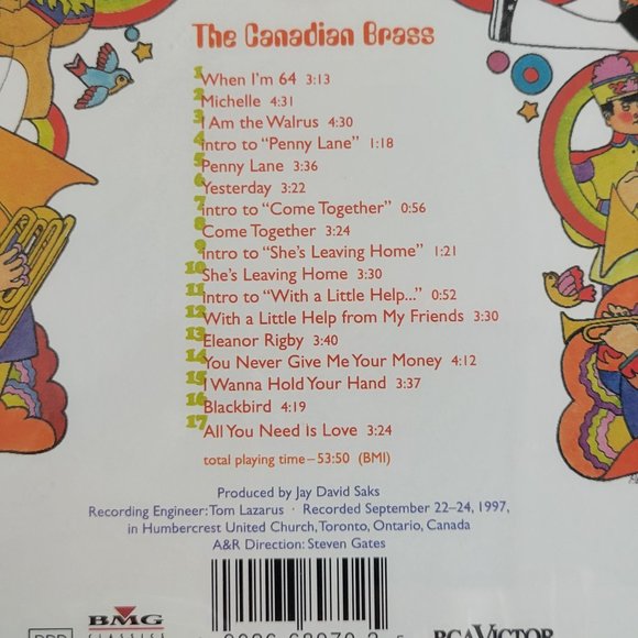 Bmg | Media | Canadian Brass Cds 2 | Poshmark